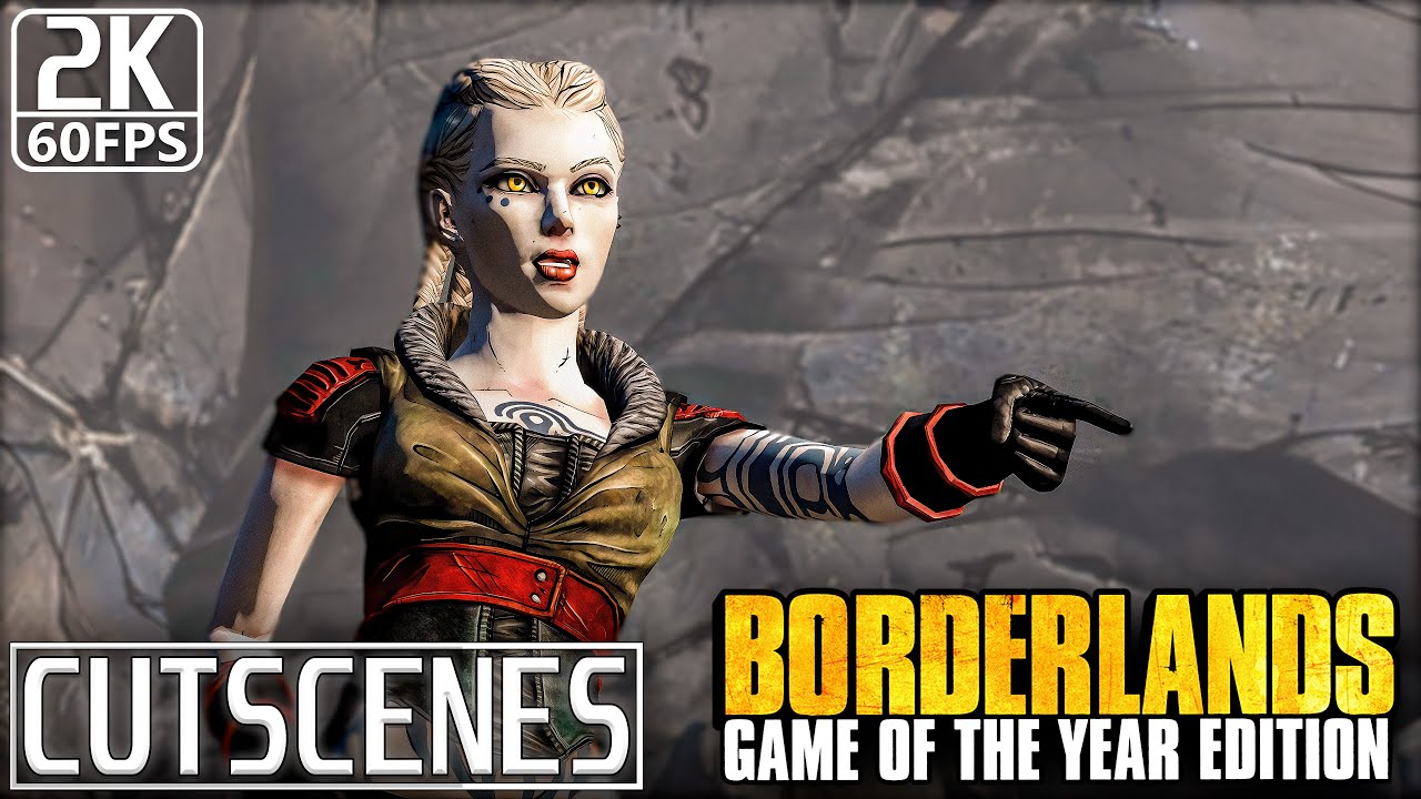 [ Borderlands: Enhanced ] All Cutscenes (60FPS - No DLC) - YouTube