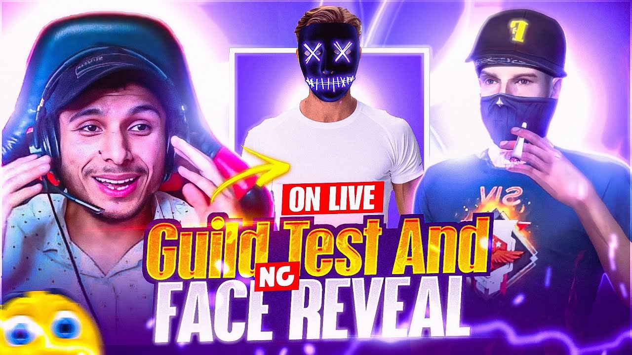NG GUILD TEST ON LIVE AND FACE REVEAL - GARENA FREE FIRE - YouTube