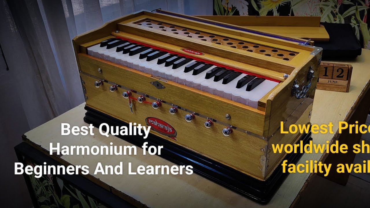 2 Reed Compact Premium Harmonium for Beginners to Professionals ...