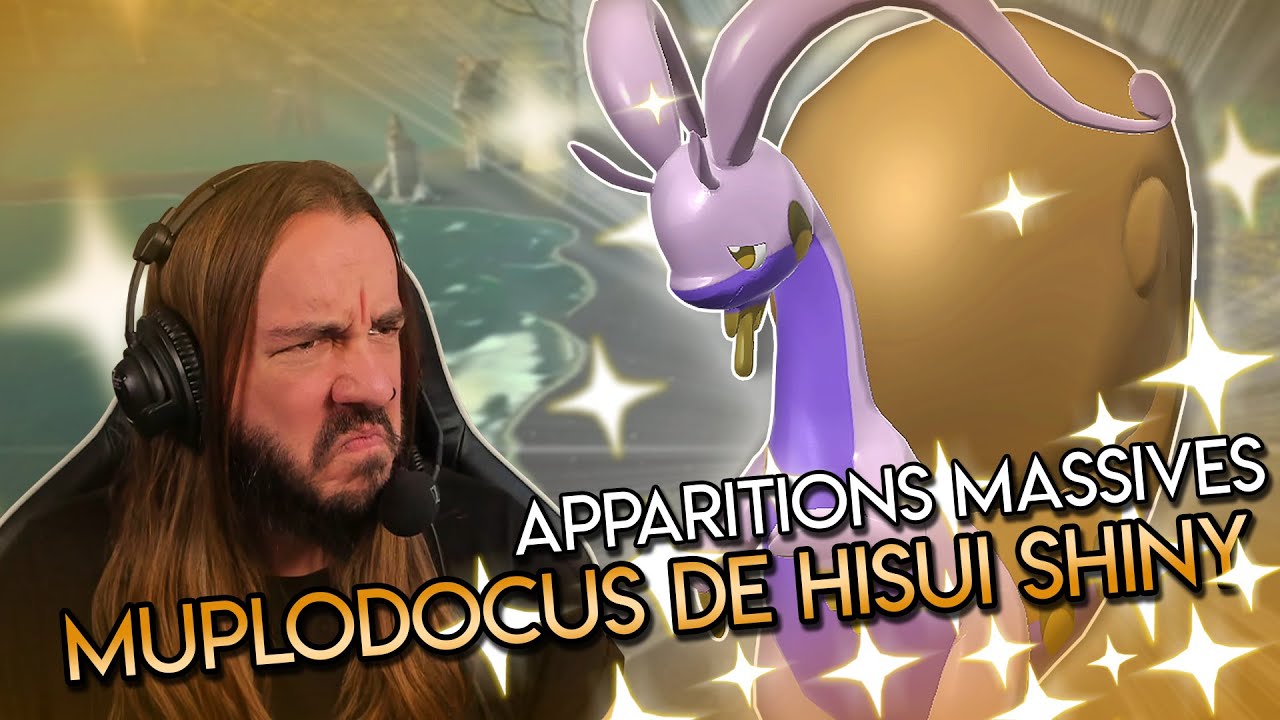 ÉNORME GALÈRE LA CAPTURE DE MUPLODOCUS DE HISUI SHINY | LEGENDES ...