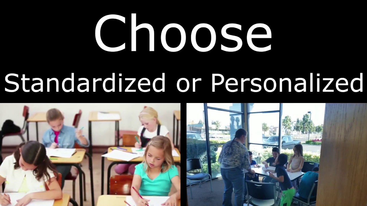 Choose: Standardized or Customized - YouTube