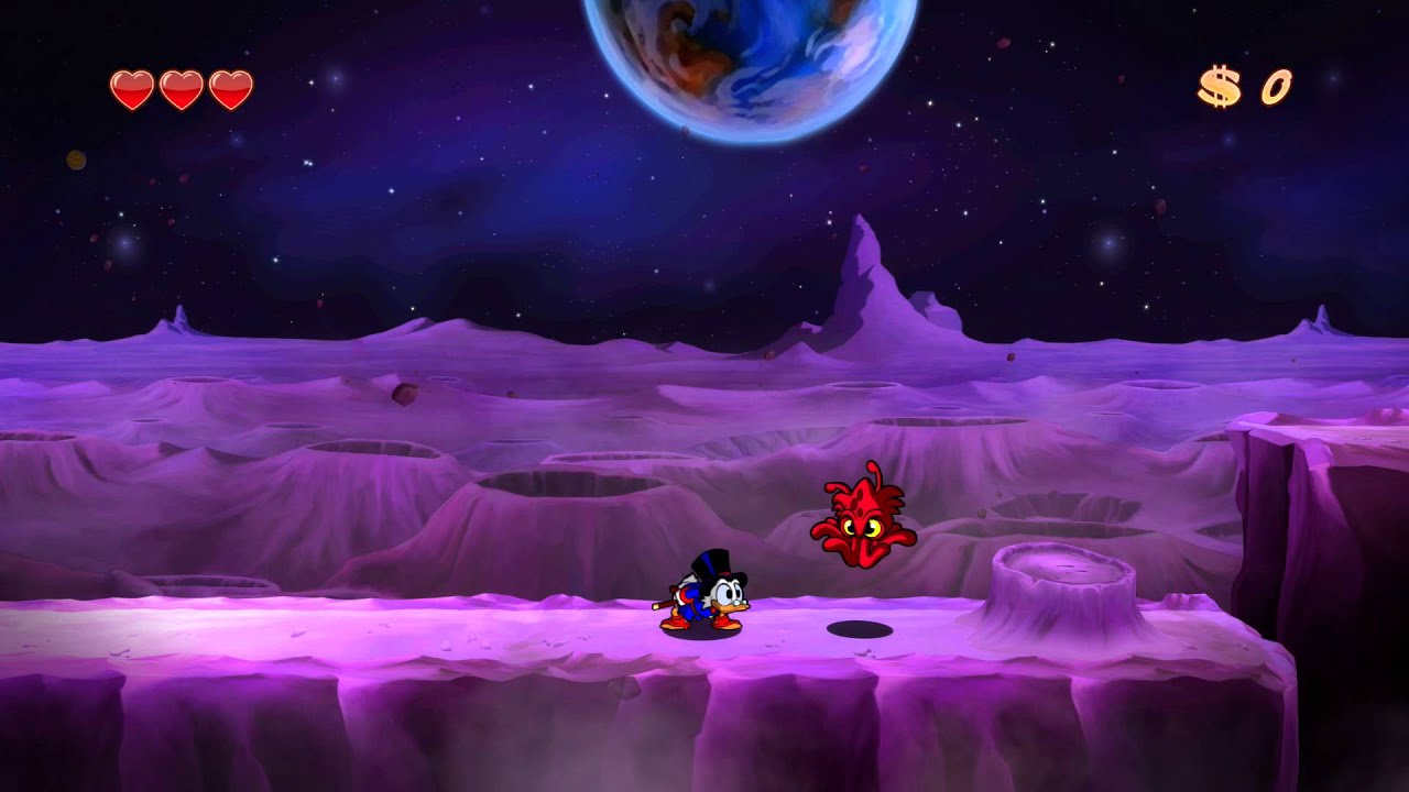 Duck Tales Remastered (Xbox 360)) - The Moon Level Song - YouTube