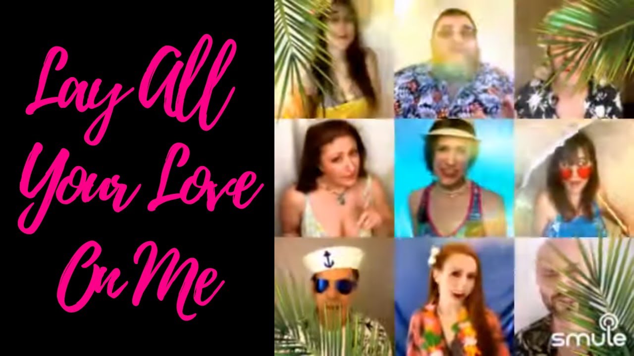 Lay All Your Love On Me Mamma Mia Song On The Smule App Abba Smule