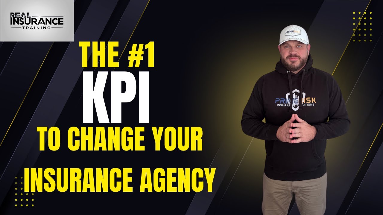 Focus on this ONE KPI to change your insurance agency - YouTube