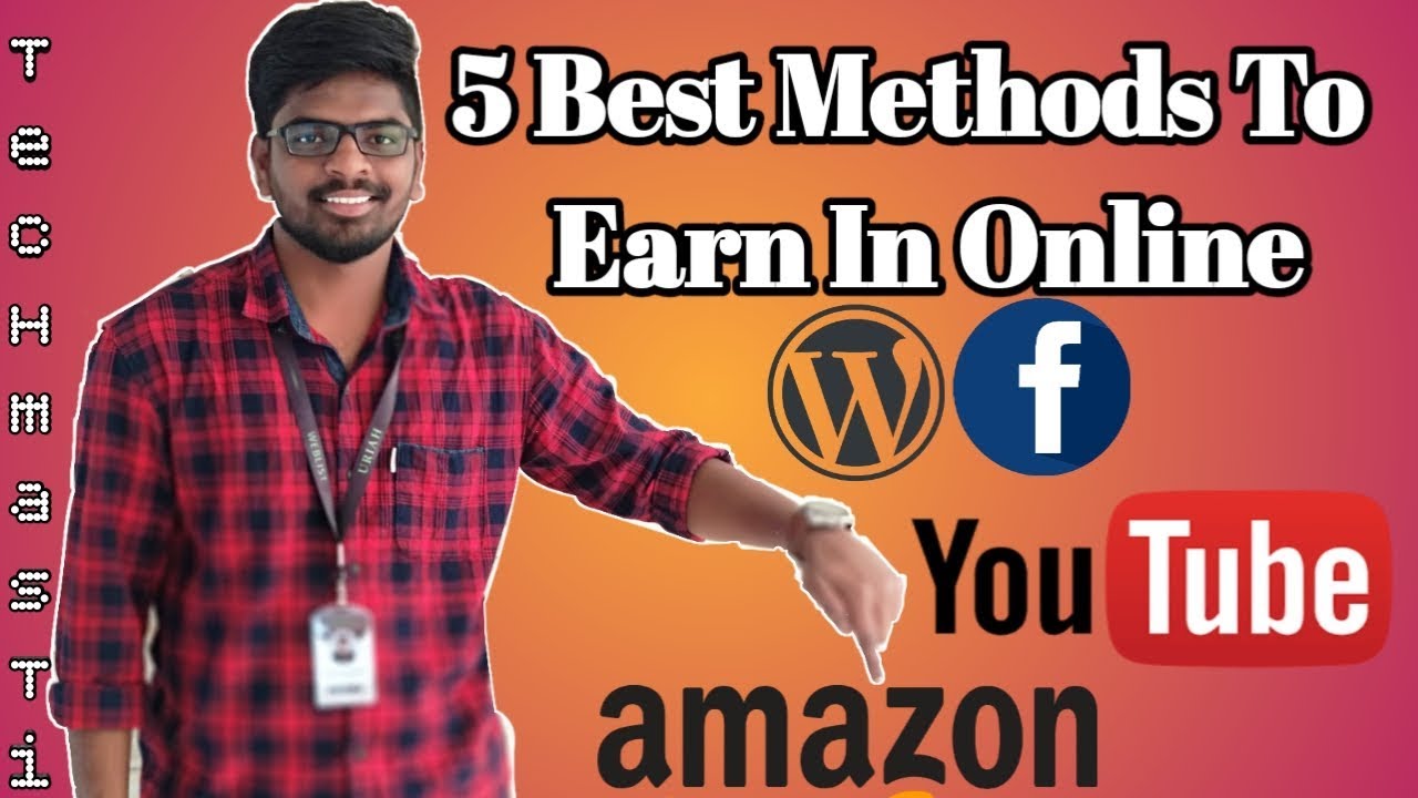 Top 5 Best Methods To Earn money In Online Make money In online 2018 ...