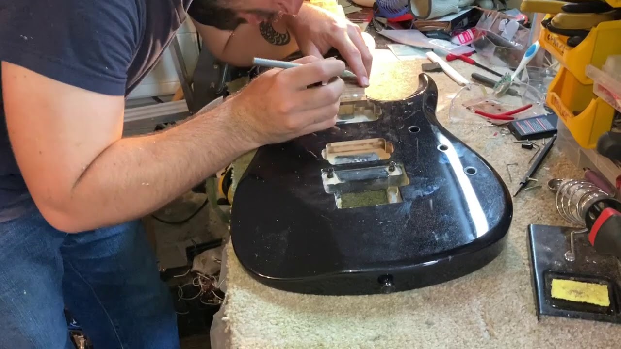 How to refret a guitar - YouTube