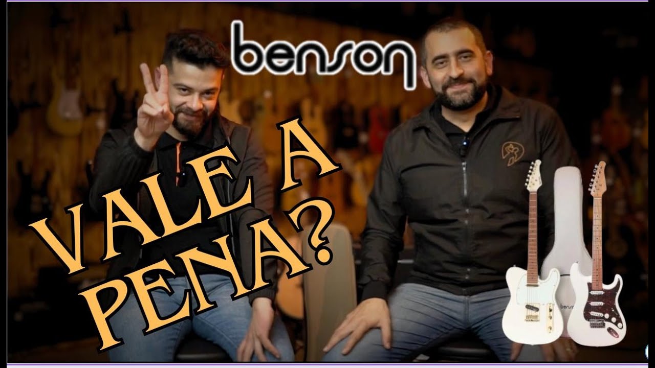 Novas Guitarras Benson Hardy Series - o melhor custo-benefício? - YouTube