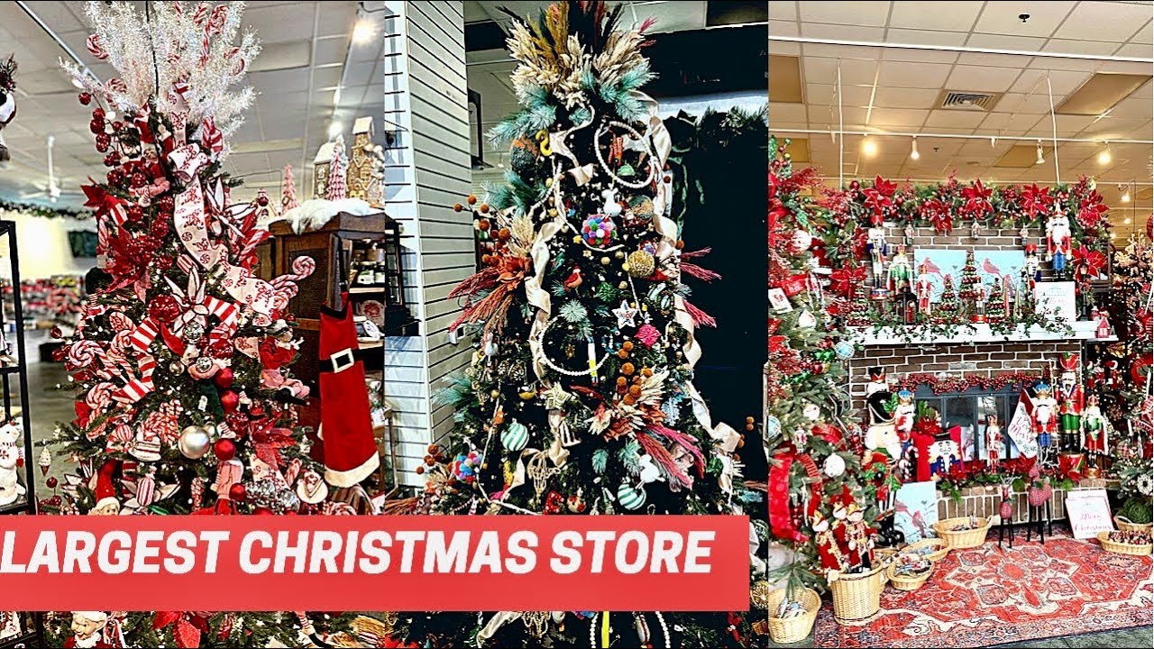 CHRISTMAS STORE SHOP WITH ME | SHOPPING FOR CHRISTMAS DECORATIONS ...