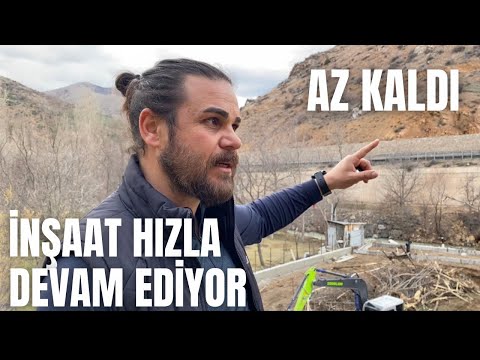 ÇİFTLİK İNŞAATI HIZLA DEVAM EDİYOR , AZ KALDI