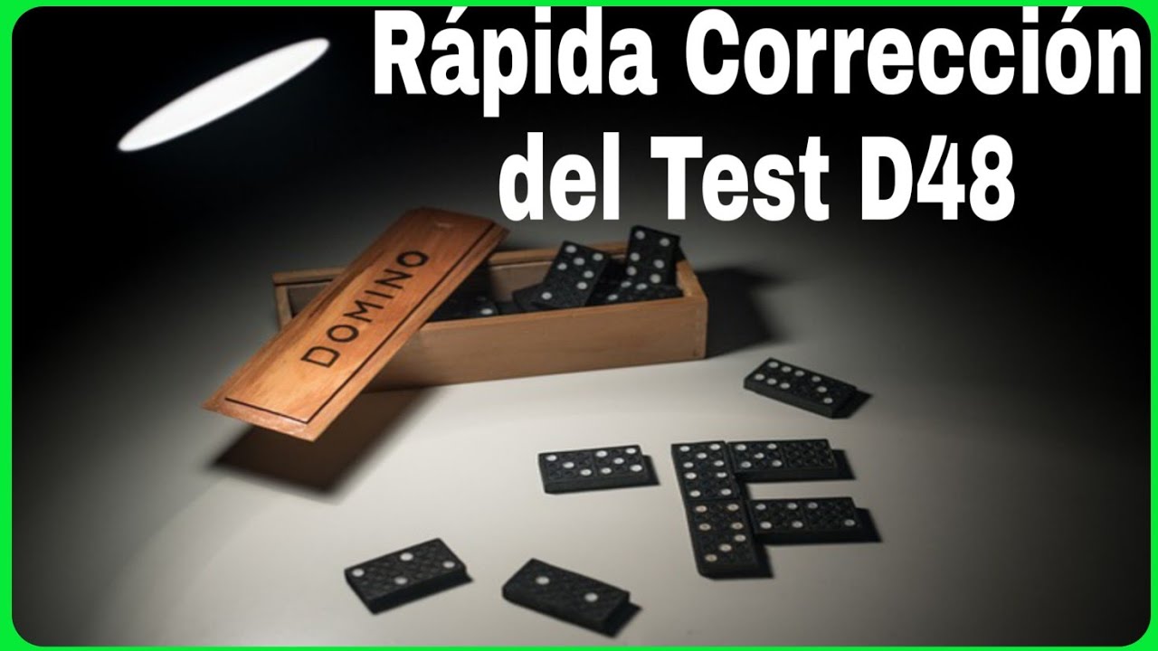 ️CORRECCIÓN DEL TEST D 48 - YouTube