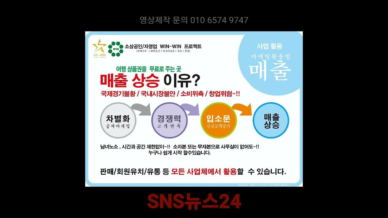 공짜마케팅 여행상품권 영상편집제작 Youtube