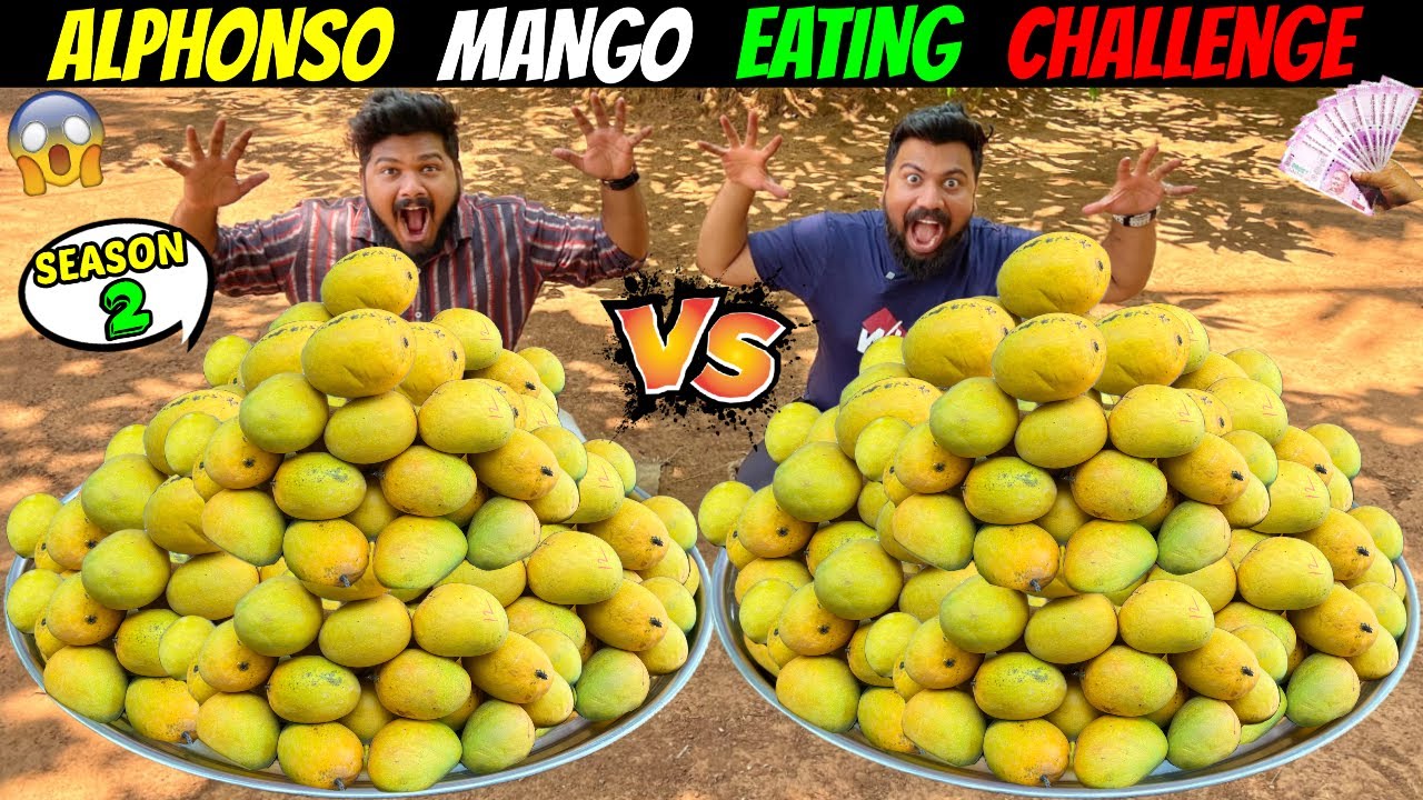 ALPHONSO MANGO EATING CHALLENGE | SUMMER SPECIAL MANGO COMPETITION (Ep ...
