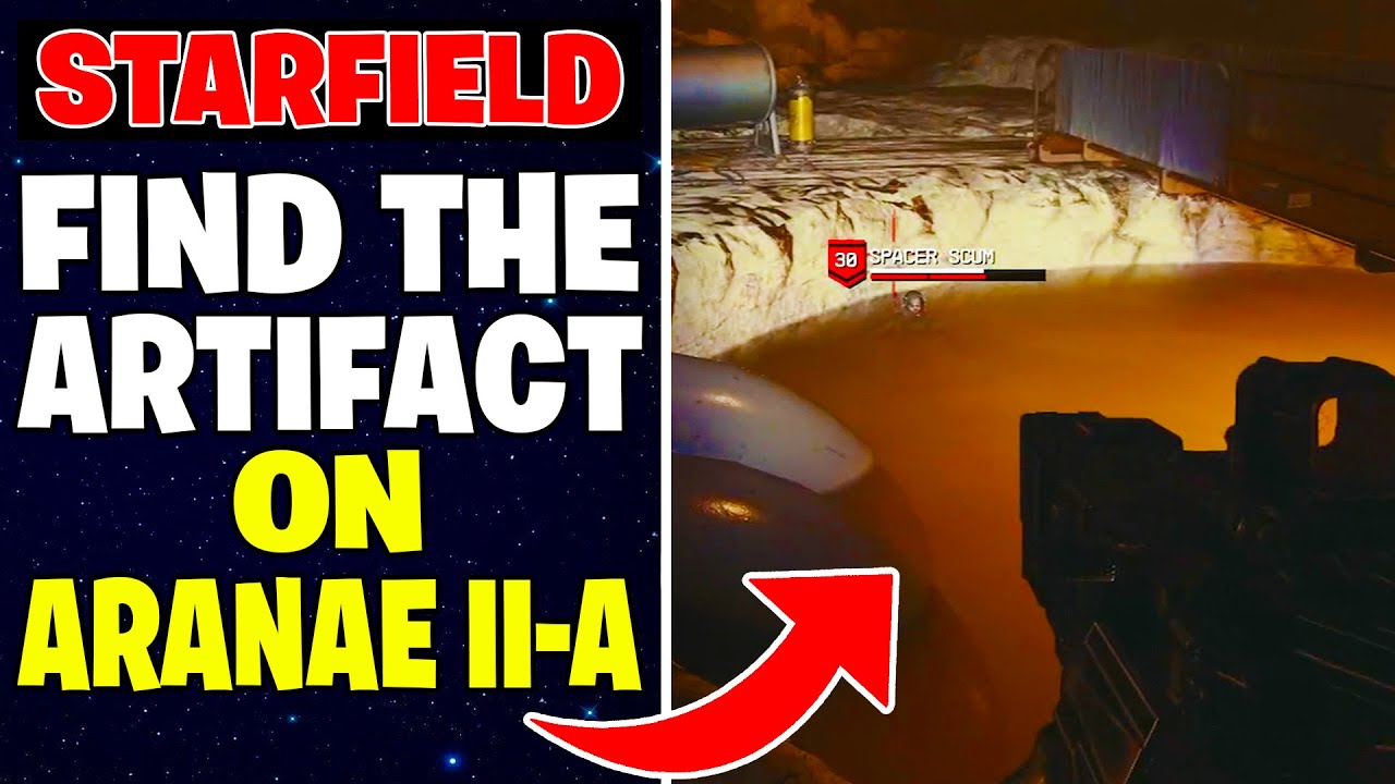 How to Find the Artifact on Aranae II-A - Starfield - YouTube