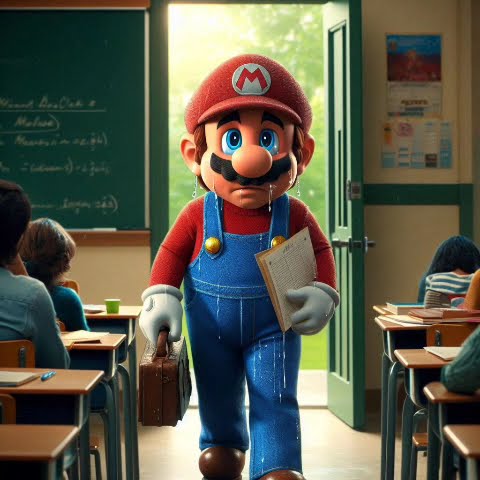 mario gets F in math class, what happens next is shocking | impack44 ...