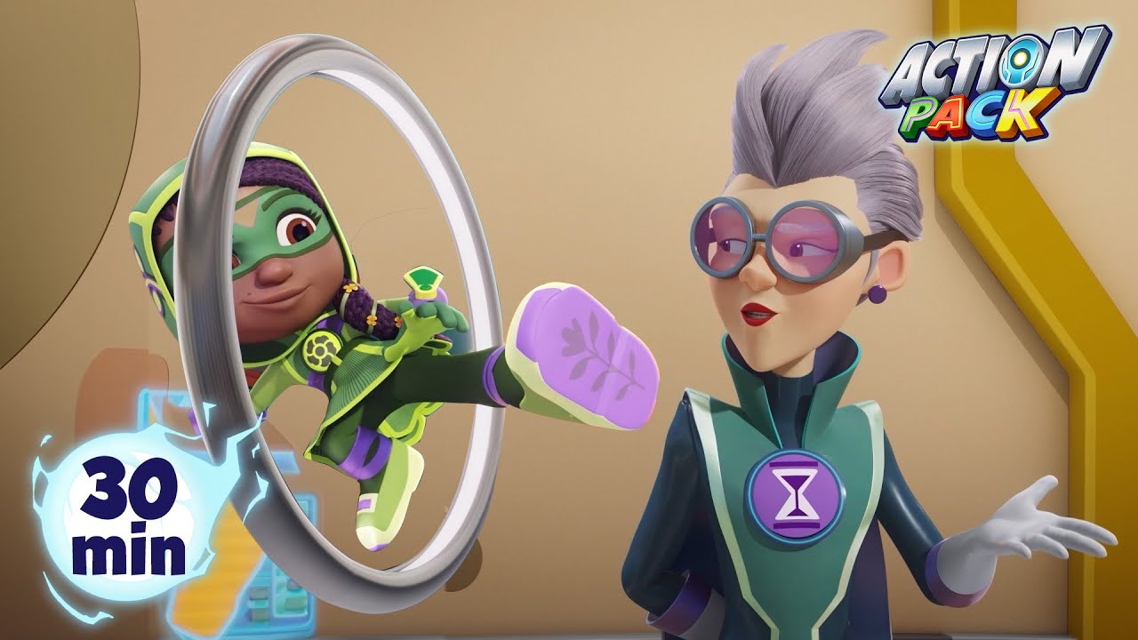 Action Pack’s Hilarious Body Swap Adventure! | Action Pack | Kids Tv ...