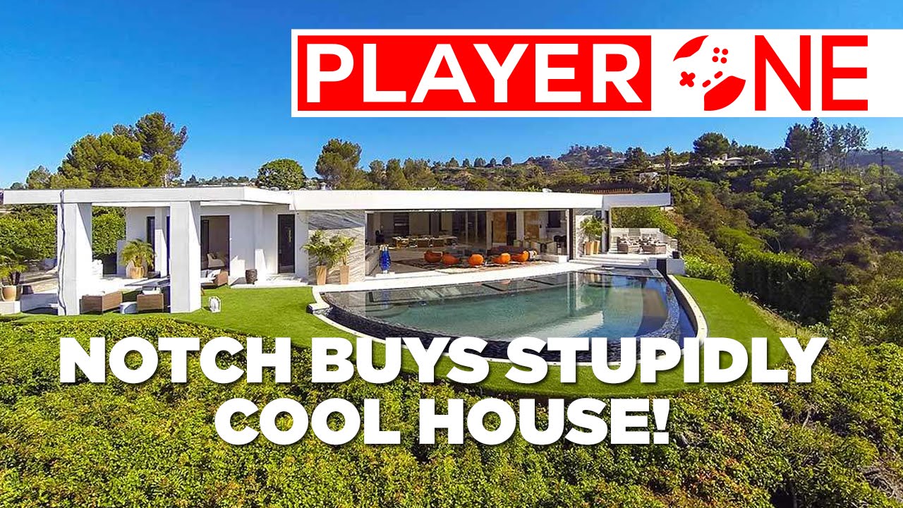 See how cool Notch's new house is! (definitely cooler than your own ...