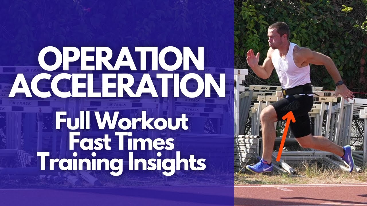 Quality Acceleration Workout With PR Level Times - YouTube