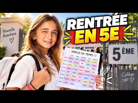 LA RENTRÉE DE LILO EN 5 ÉME  !
