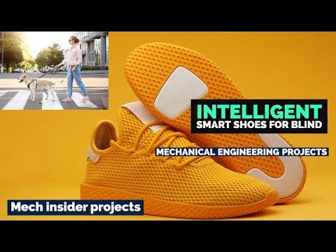 Smart Shoes For BLIND Personals school projects - YouTube