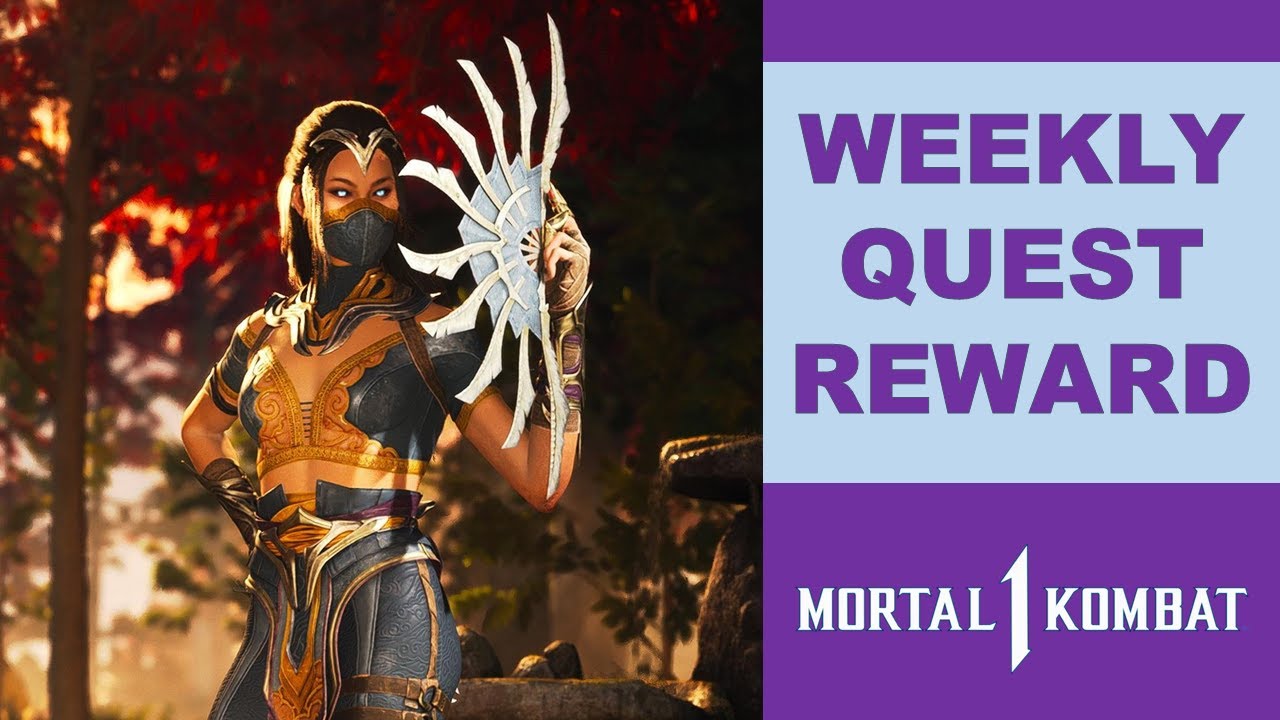 MK1 Weekly Quest - Kitana "Megawatt Smile" Palette Skin 5/7/24 to 5/14 ...