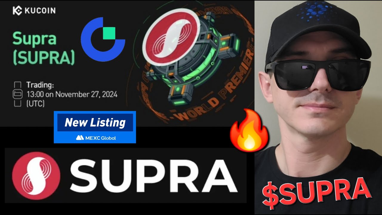$SUPRA - SUPRA TOKEN CRYPTO COIN HOW TO BUY L1 KUCOIN MEXC GLOBAL ...
