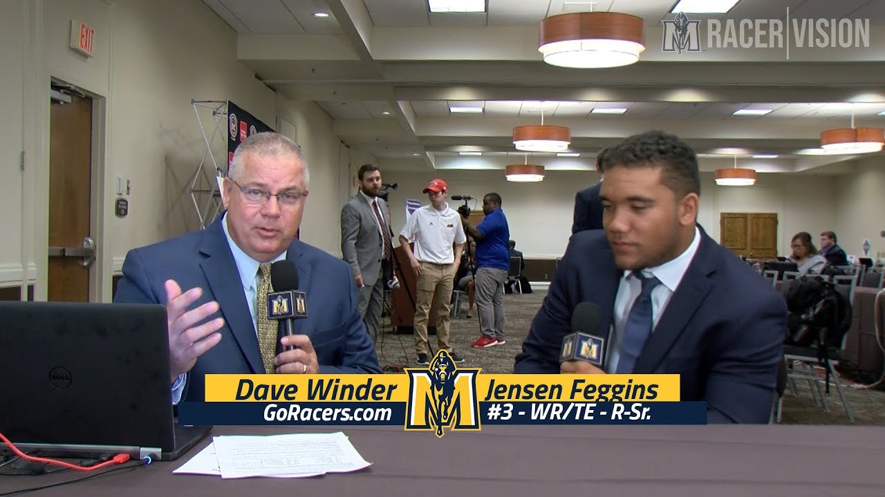 2018 OVC Football Media Day - Jensen Feggins - YouTube