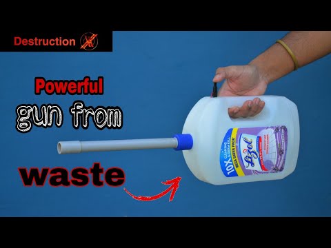 How to make a powerful alcohol GUN at home easily . Homemade Alcohol ...