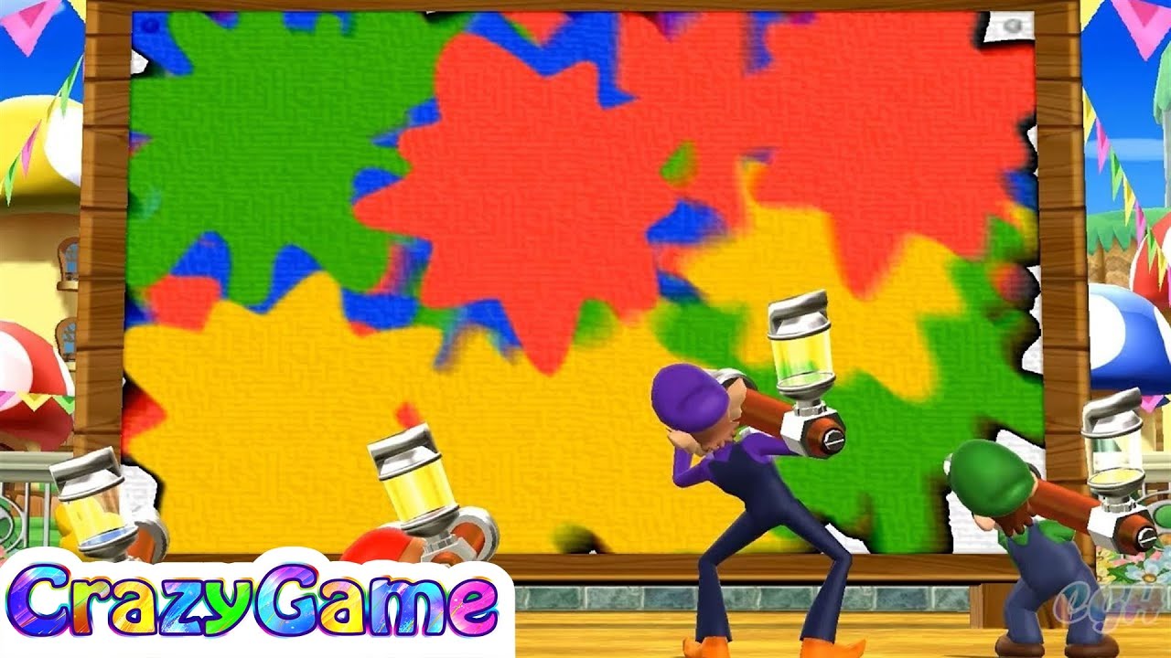 Mario Party 9 High Roller - Koopa v Shy Guy v Waluigi v Luigi Master ...