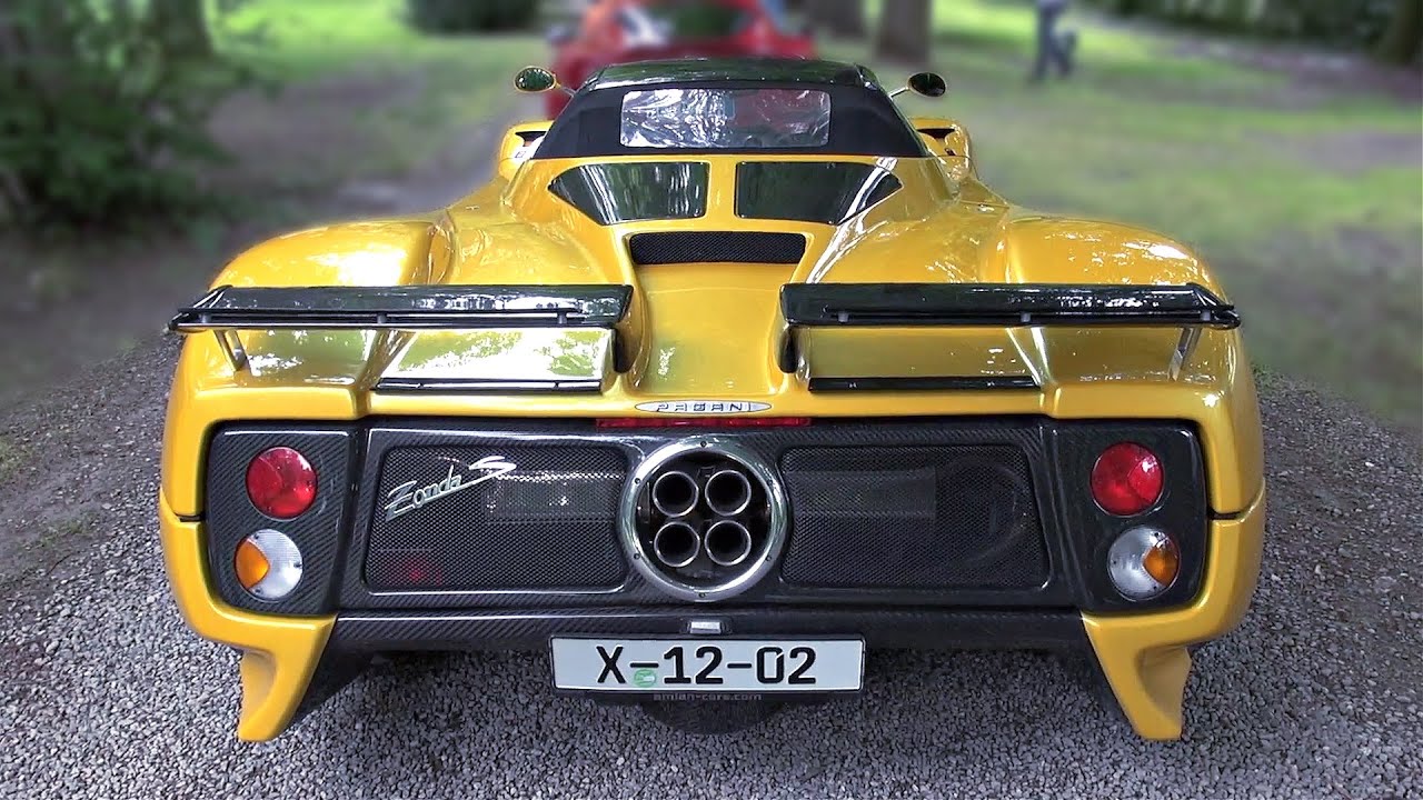 BEST OF Pagani Zonda N/A V12 Engine SOUNDS | Zonda C12 S, R, F, 760LM ...