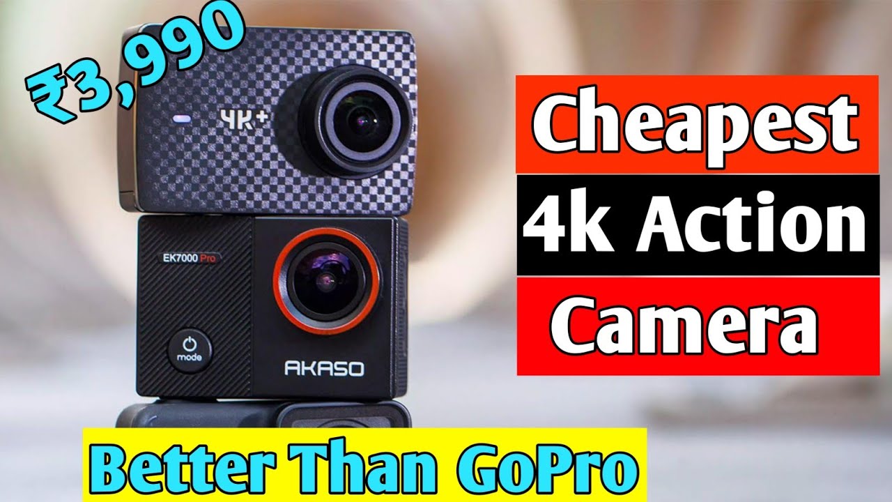 Best Action Camera For Youtube Videos | Cheapest 4k 60fps Action Camera ...