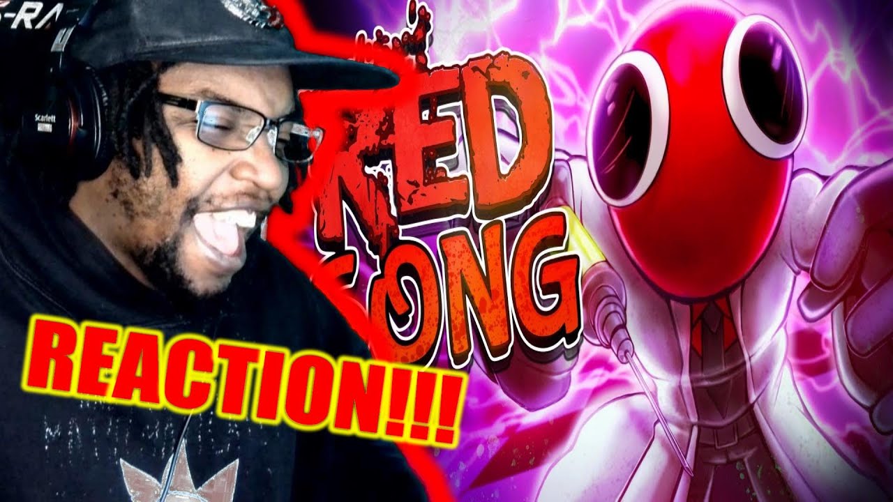 RED - Rainbow Friends Animated Song (Roblox) DB Reaction - YouTube