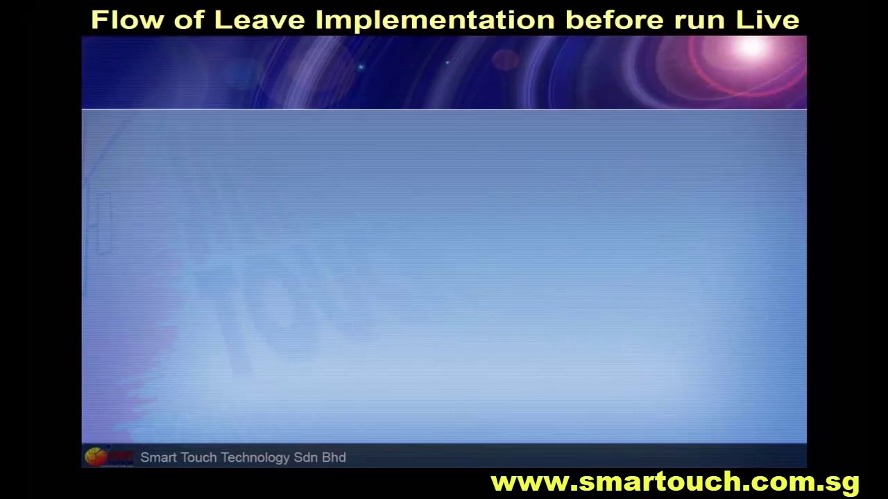 HRIS Software : Leave Management System tutorial : How to create new ...
