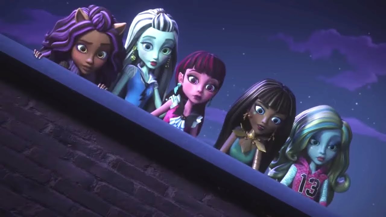 Monster High™ 💜⚡️Humans Fear the Dark 🎃 | Electrified | Cartoons for ...