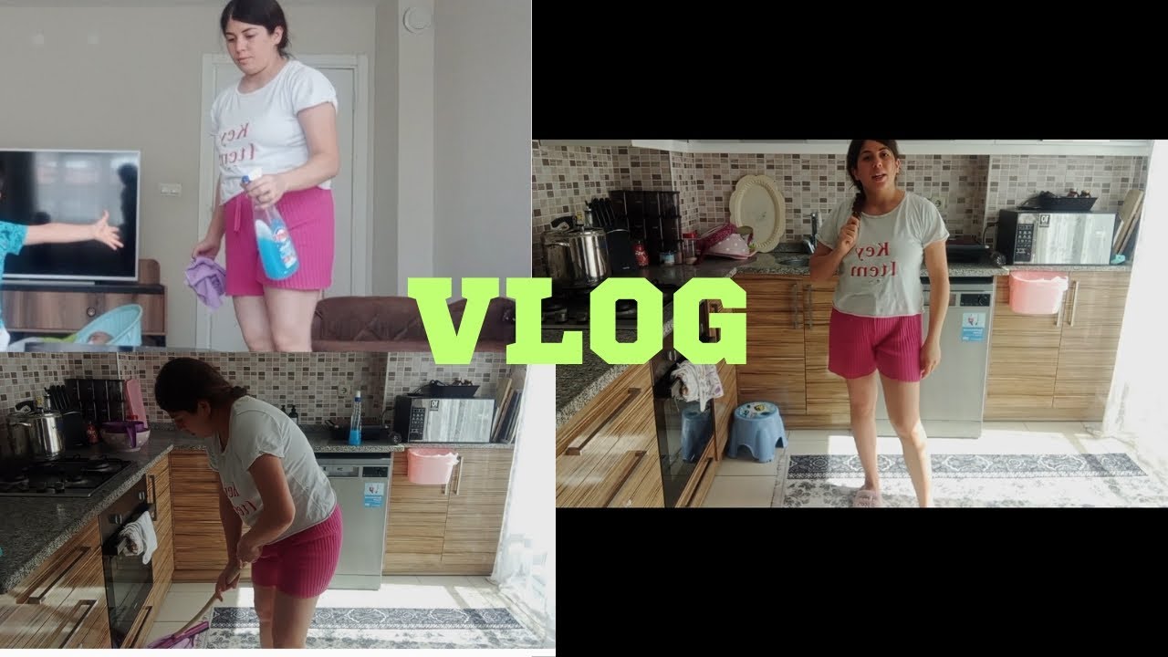 Living Room and Kitchen SURFACE Cleaning Vlog #evvlog #günlükvlog #vlog ...