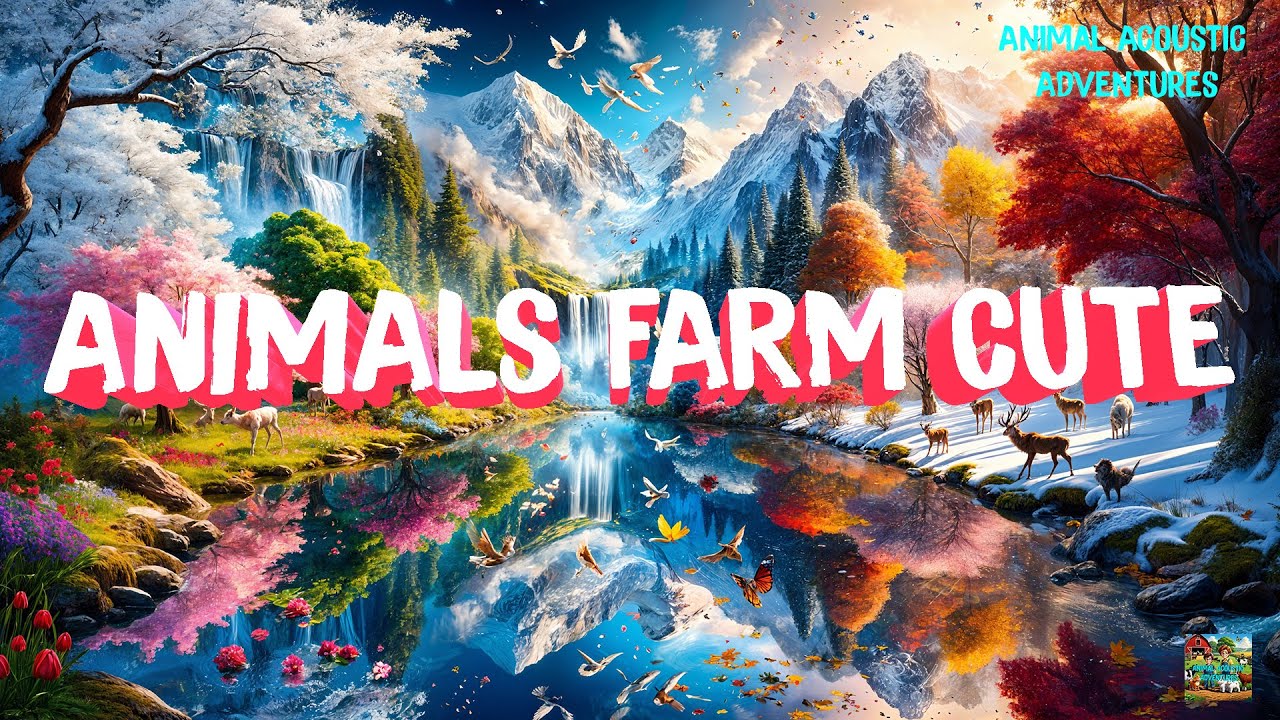 Nature's Marvels | Beautiful Animal Scenes | Elephant, Giraffe, Swan ...