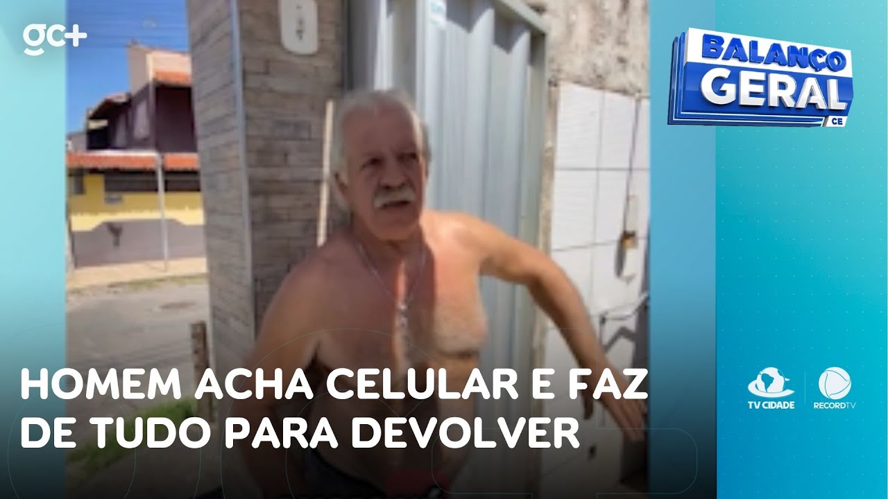 Homem acha celular na Av. Raul Barbosa e faz de tudo para devolver ao ...