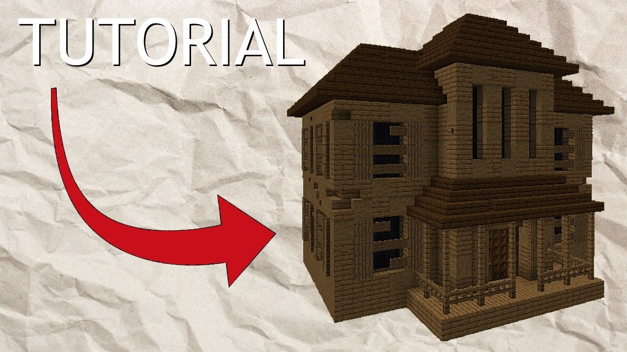Minecraft old house tutorial - YouTube