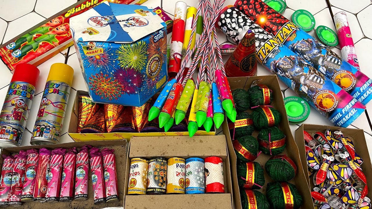 New types of patakhe testing | Diwali fireworks testing | Crackers ...