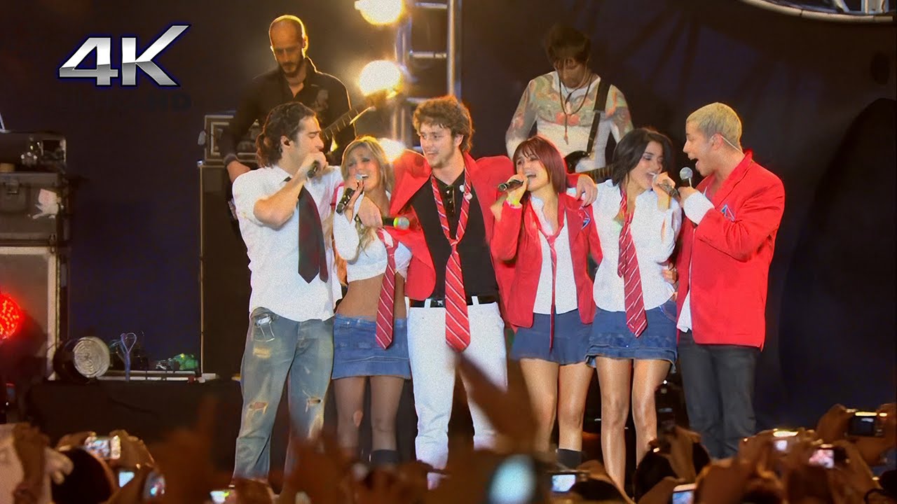 (Remasterizado em 4K/5.1) RBD - Rebelde (Ao Vivo em São Paulo, 2008 ...