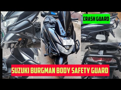 Suzuki burgman crash guard | Suzuki Burgman safety guard | burgman ...