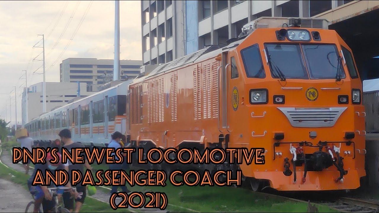 PNR's Newest Locomotive and Passenger Coach in Action - YouTube