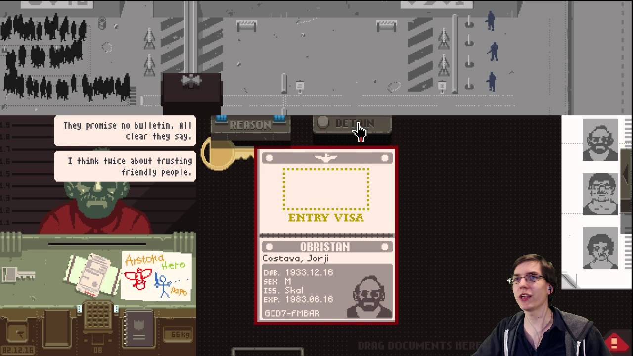Papers, Please - Jorji is now on the most wanted l - YouTube