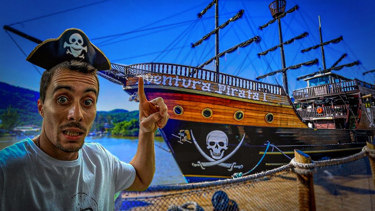 SOBREVIVI NO NAVIO PIRATA MAIS PERIGOSO DE BALNEÁRIO CAMBORIÚ - YouTube