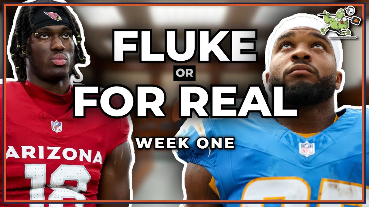 Were We WRONG on Marvin Harrison Jr?? | Fluke or For Real Week 1 - YouTube