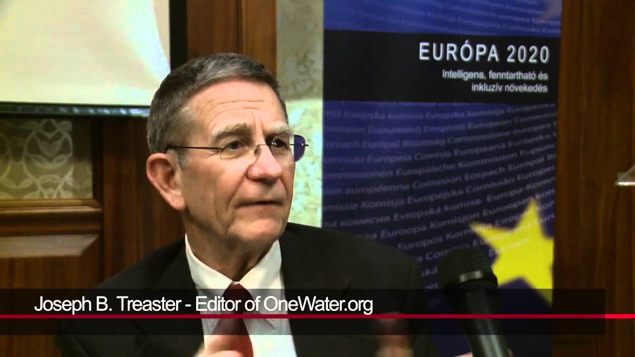 Joseph B Treaster Editor of OneWater org - YouTube