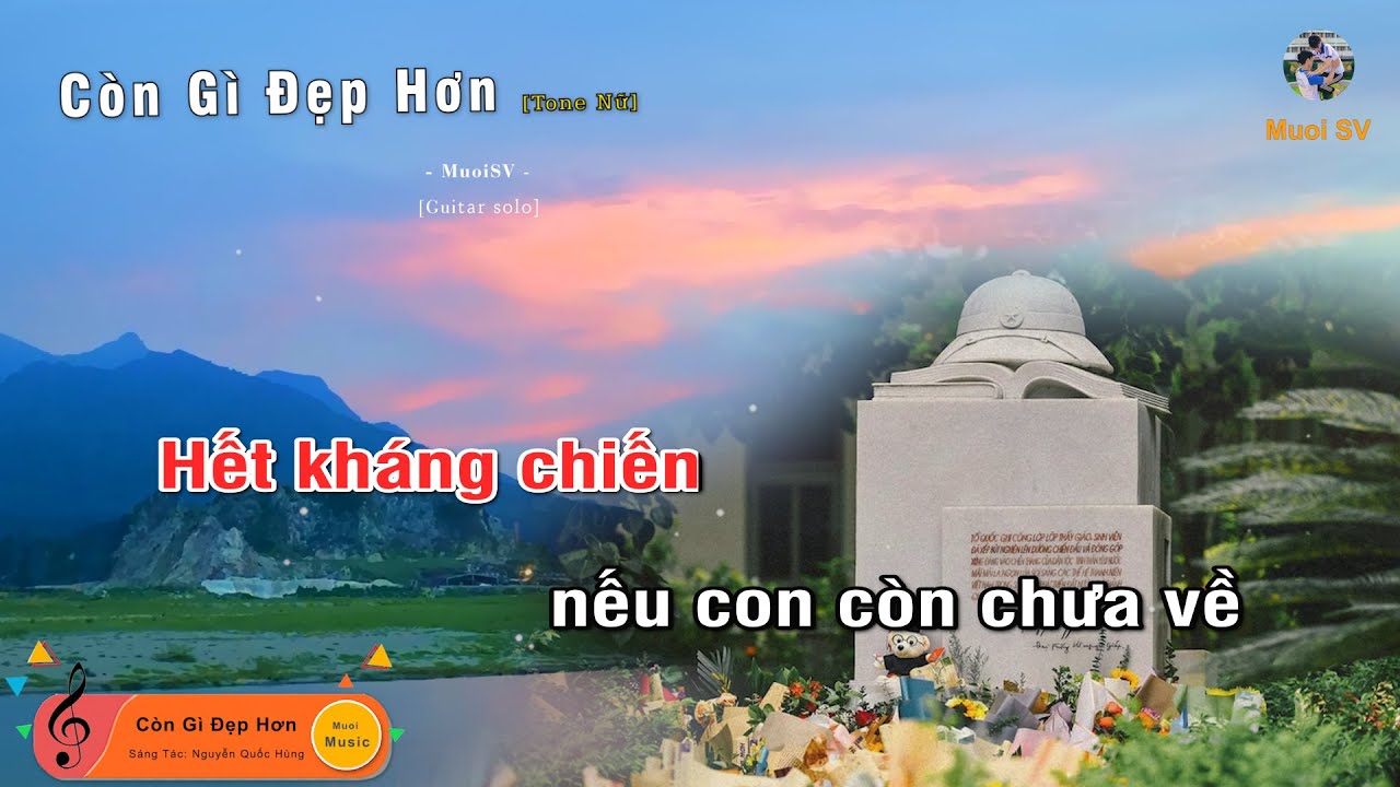 CÒN GÌ ĐẸP HƠN - NGUYỄN HÙNG, MƯA ĐỎ OST , Muoi Music | Muối SV Chords ...