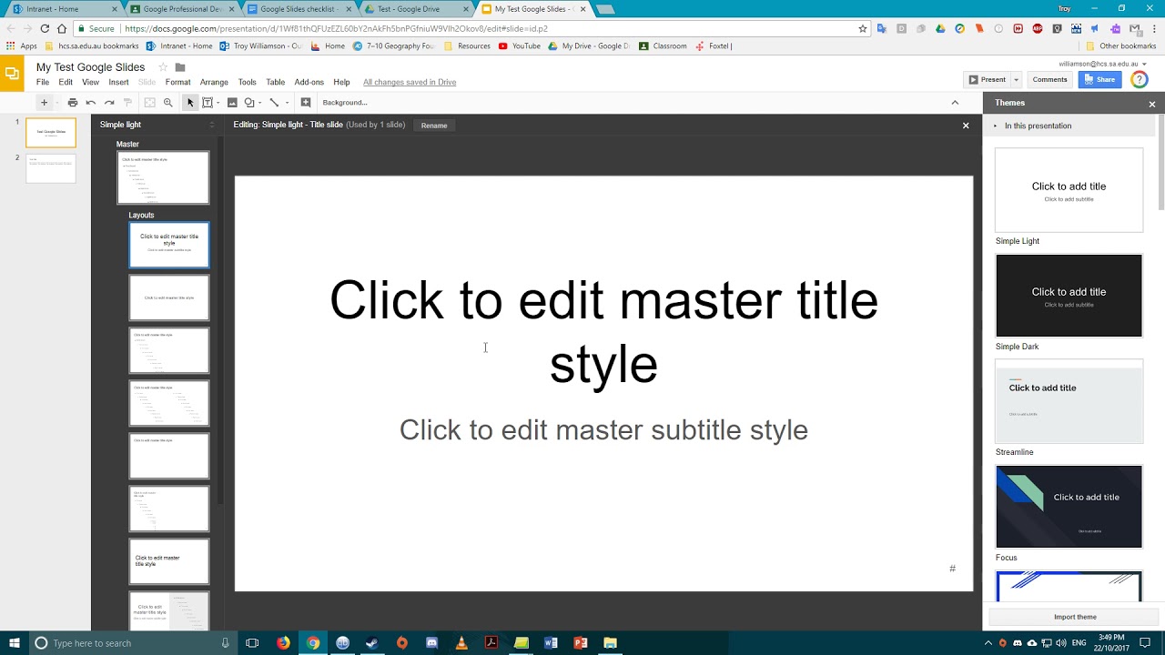 Google Slides How To Edit Master YouTube Google Slides How To Edit Master YouTube