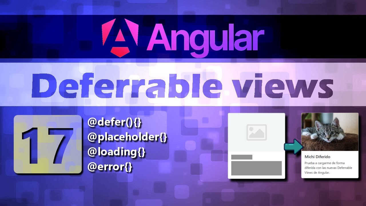 Nueva Característica Deferrable Views Angular 17 Youtube