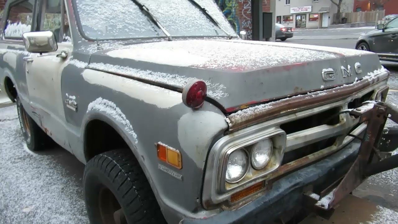 '67 - '70 GMC JIMMY VINTAGE 4X4 SIGHTING IN MONTREAL - DECEMBER 2018 ...