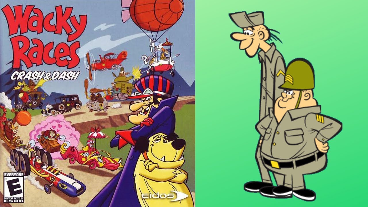 Wacky Races: Crash & Dash (Wii) Trap Minigames (Sergeant Blast And ...